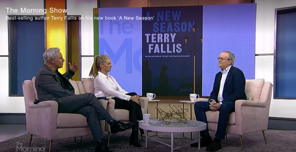 My interview on Global’s The Morning Show | Terry Fallis, Novelist